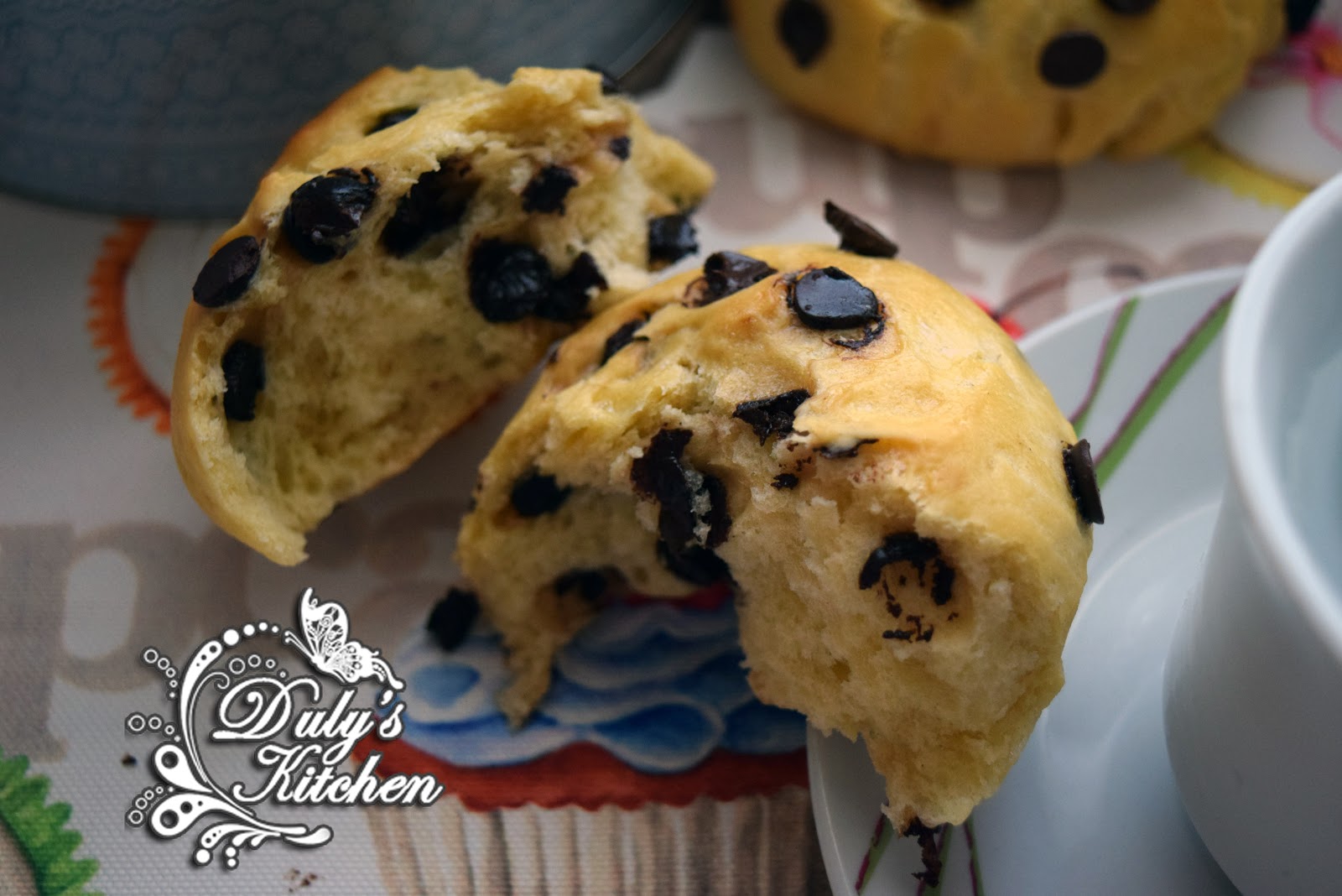 Duly's Kitchen: Doowaps o Bollitos con pepitas de Chocolate