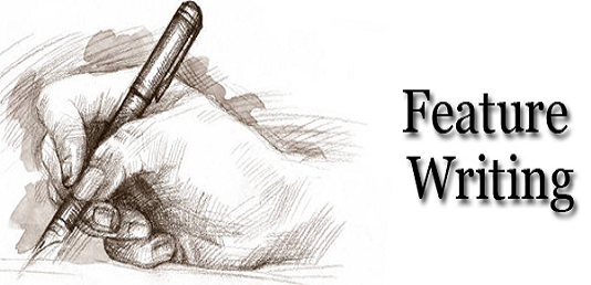 Study Points: Write a note on writing a feature or Write and draw ...