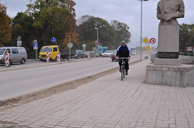 Jelgava rīstās putekļos