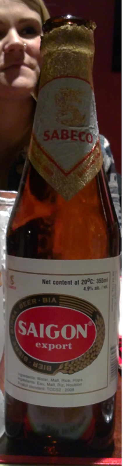 Beer Maven: Saigon Export - Sabeco (Vietnam) 4.9%