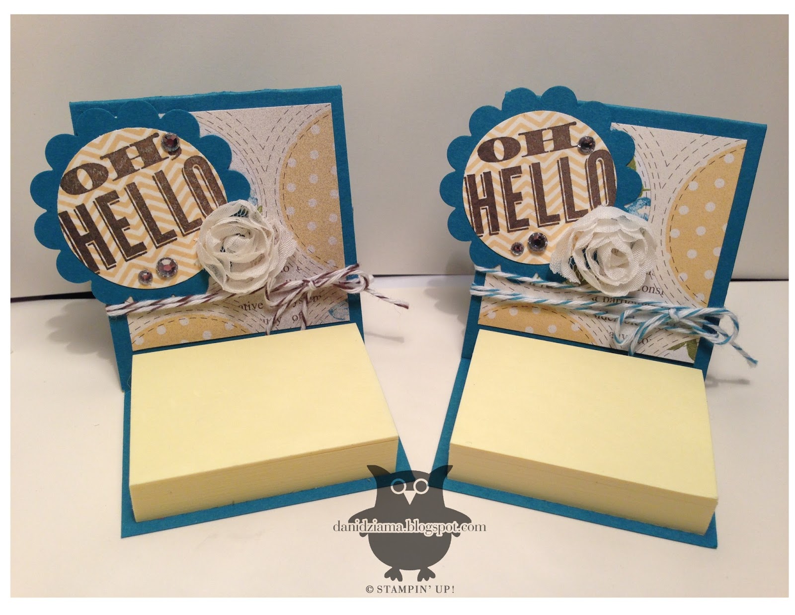 Dani's Thoughtful Corner: Mini Post-it Note holder