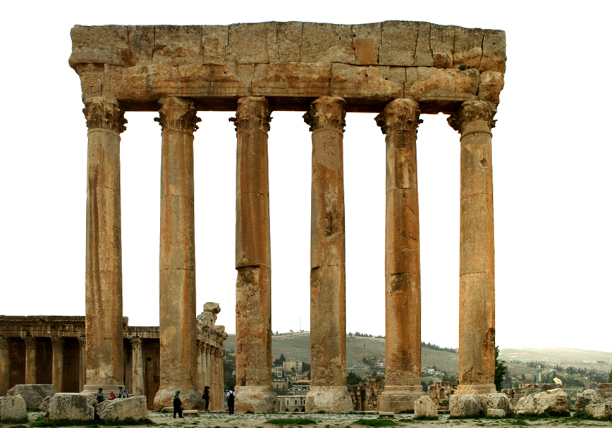 del MEDITERRÁNEO: LEBANON. BEQAA VALLEY. BEKAA. BAALBEK (BALABAK)