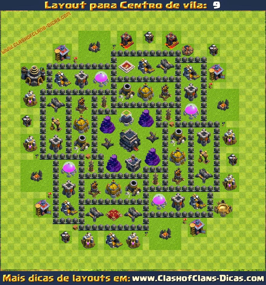 Базы в clash kf clans 9тх - Clash Картинки