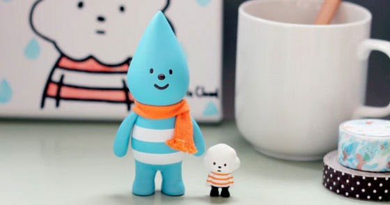 NEW Little Raindrop w/ Mr Cloud from Fluffy House