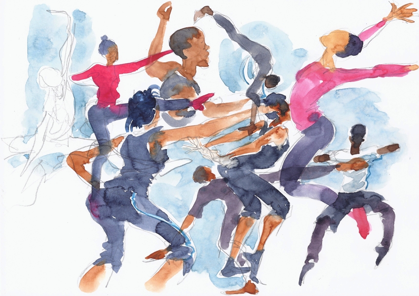 A sketch in time: Moving Into Dance