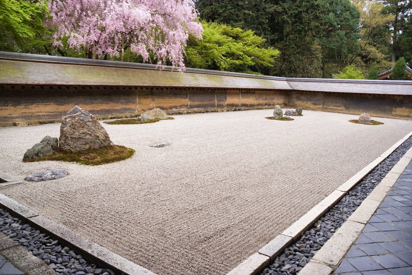 Yusuke Japan Blog: Clam and peaceful Japanese rock garden, the heart of zen