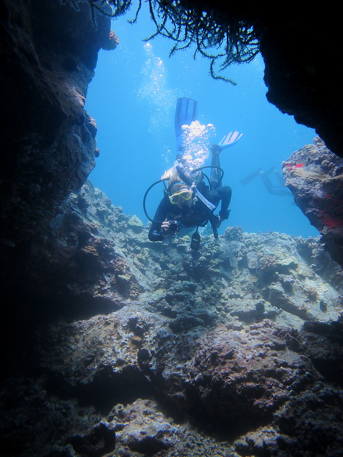 Exploring Underwater Caves: 5 Graves, Maui