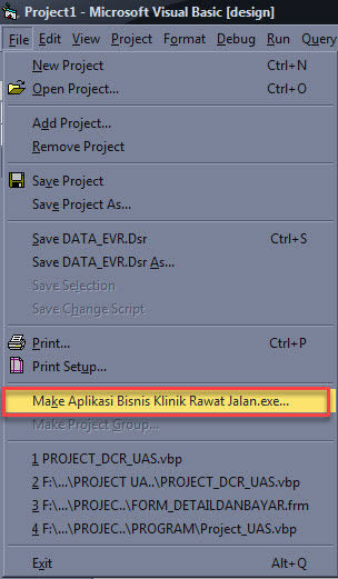 Membuat File Exe dari Projek VB 6 ~ Dunia Kampus