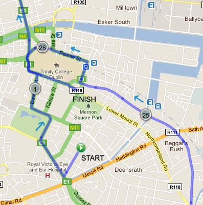 Running in Leinster: Preview of the 2011 Dublin City Marathon