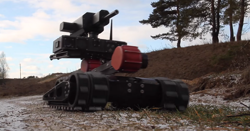 desarrollo defensa y tecnologia belica: RS1A3 Minirex, robot táctico ...