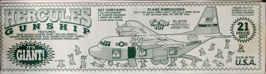Toys and Stuff: Processed Plastic Co / Tim Mee Toy #62750 Hercules Gunship