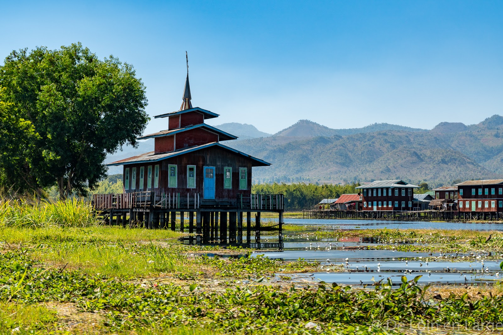 Birmanie - jour 8 : Lac Inle - merveilles de Nampan et du lac Sankar