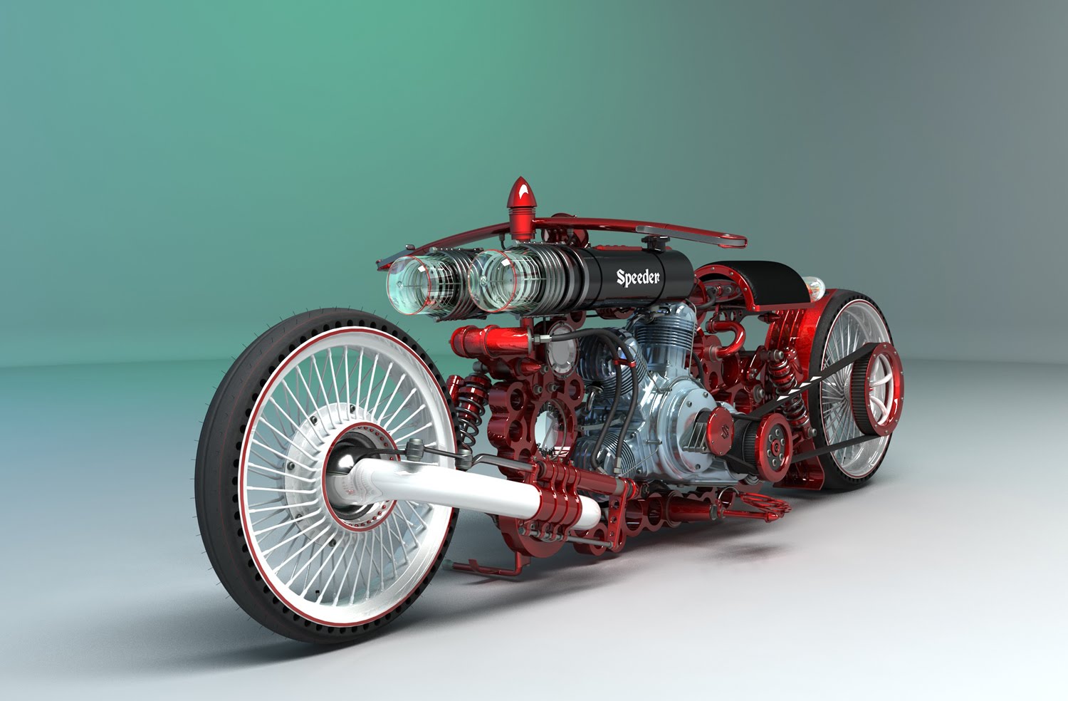 MOTORCYCLE 74: Speeder Mechanicus - the art of motorcycles by Solifague ...