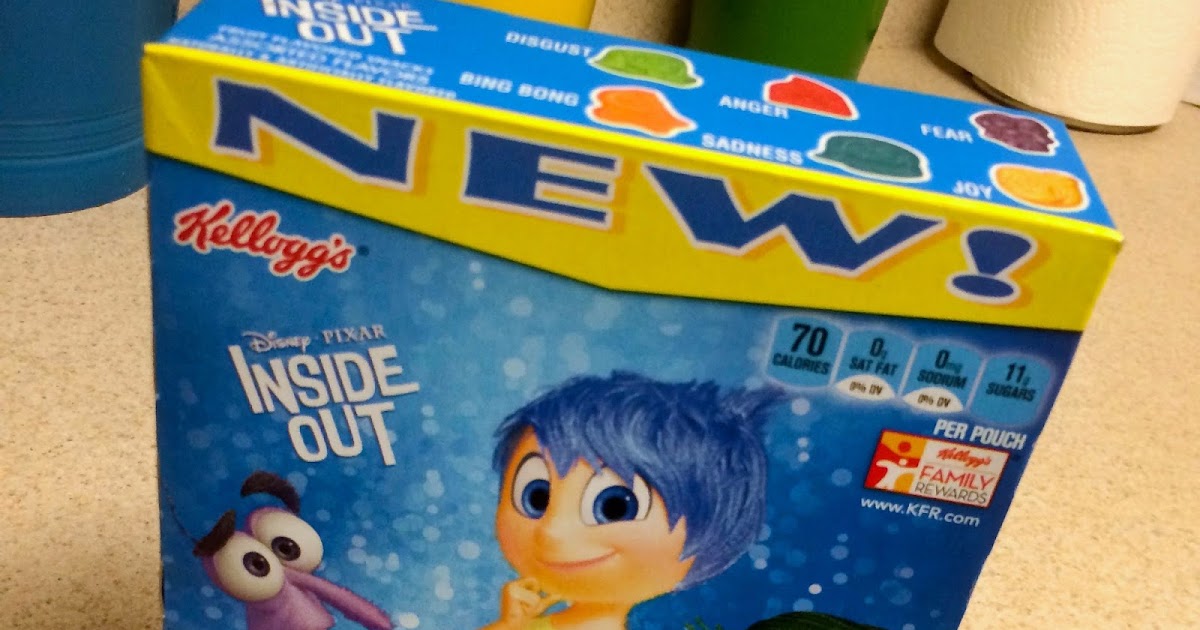 Dan the Pixar Fan: Inside Out: Kellogg's Fruit Snacks