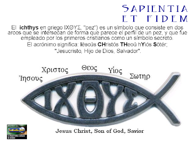 Sapientia et Fidem: El PEZ primeros símbolos cristianos