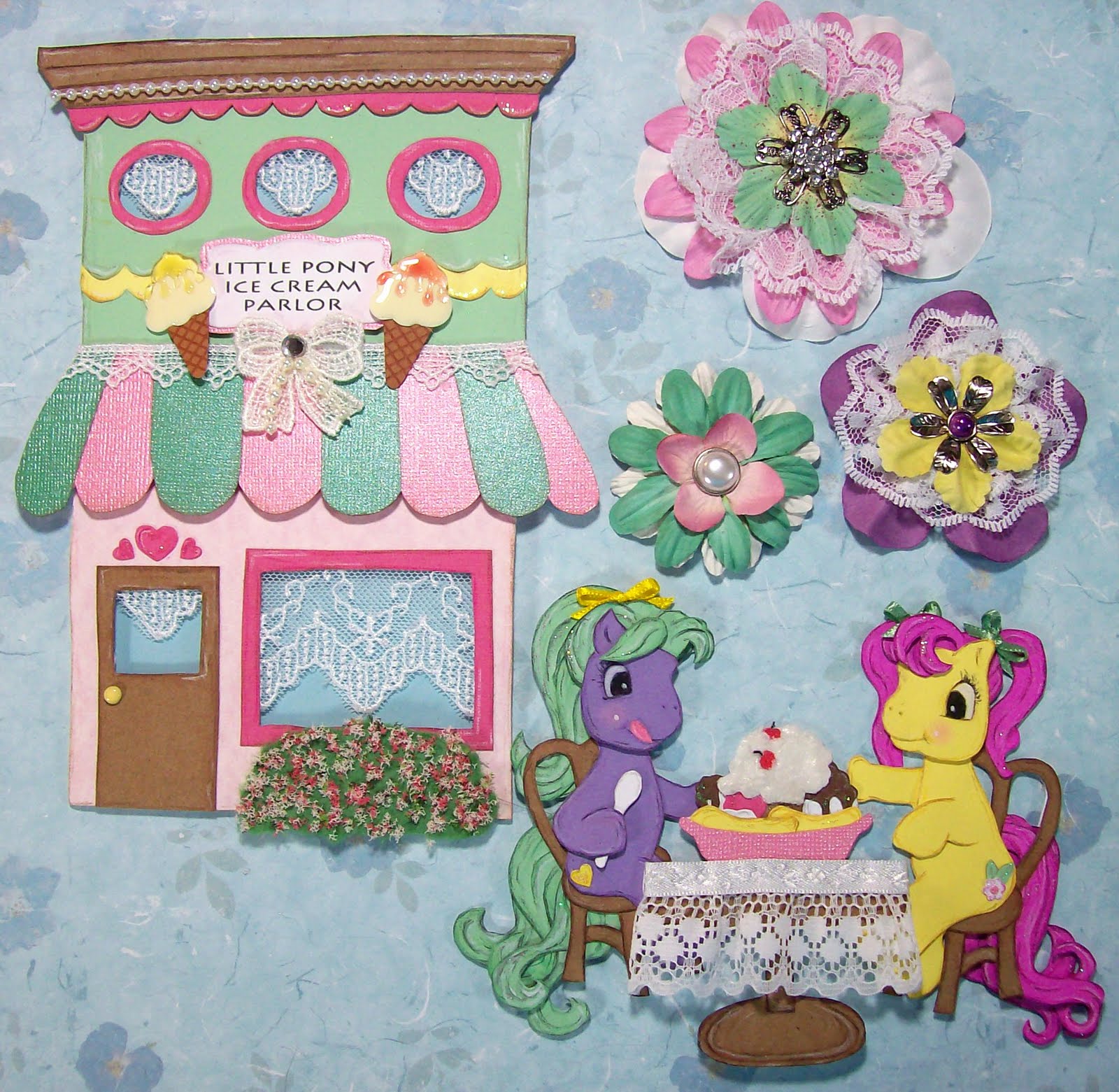 Scrapbook Creations: My Little Pony Paper Piecing Set