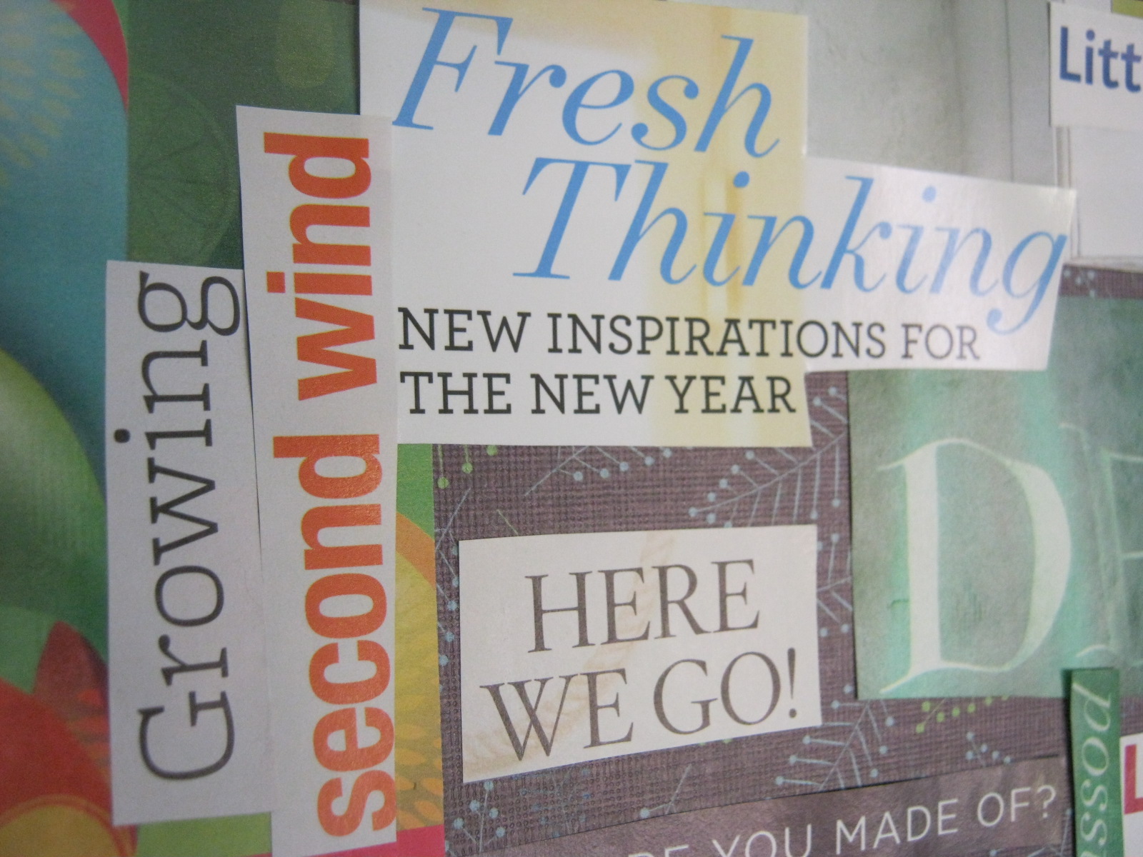 Tales of This 4th Grade Teacher: Make It Monday: Vision Board