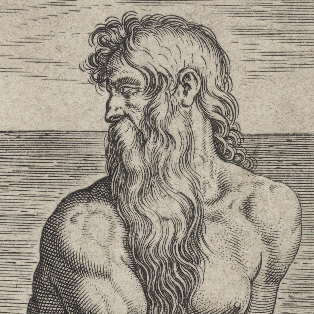 Prints and Principles: Philips Galle's engraving, “Glaucus”, 1586