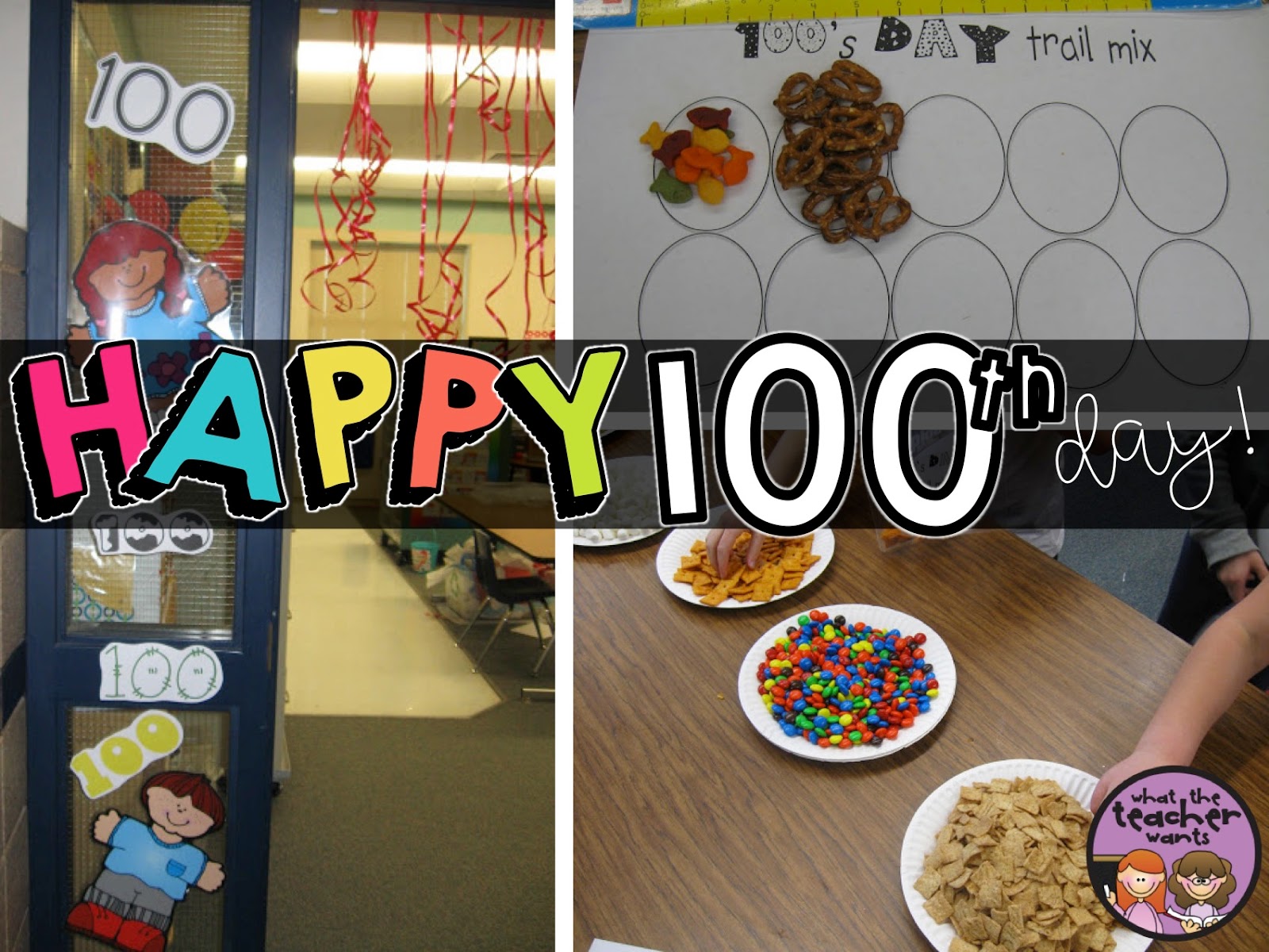 What the Teacher Wants!: 100's Day Book for the 100th Day of School!