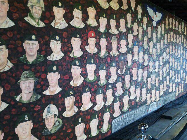 Mural Honouring Fallen Soldiers Makes Stop In City | Country 94