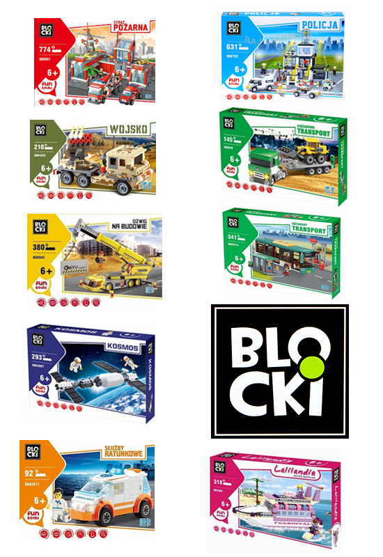 DZIECIĘCE KLIMATY: Klocki Blocki