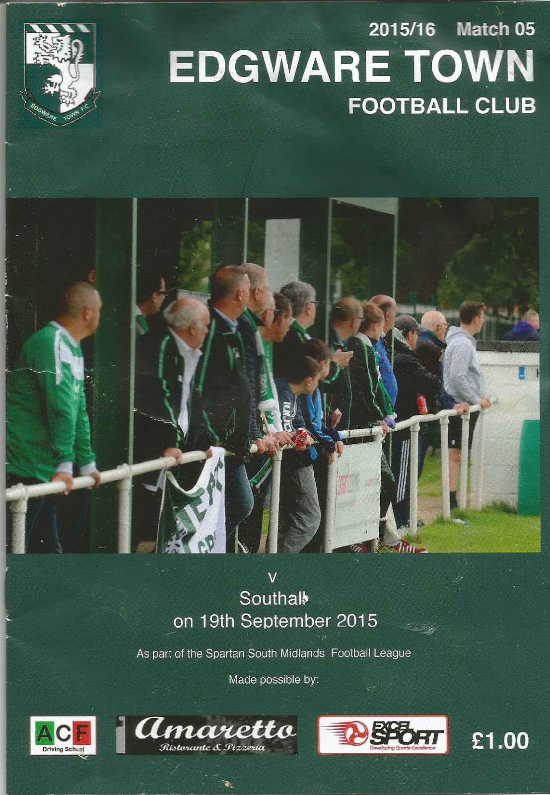 Hopping all over the World: Edgware Town