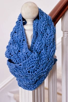 12 Pola Gratis Syal Rajut Crochet - She Nisa