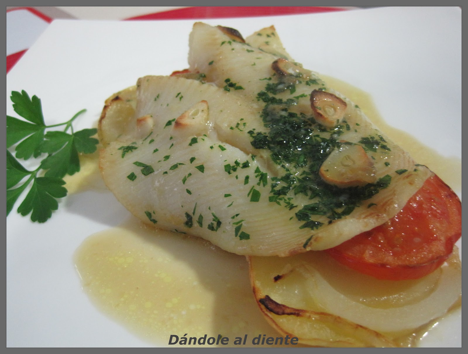 Dándole al diente: Filetes de lenguado al horno