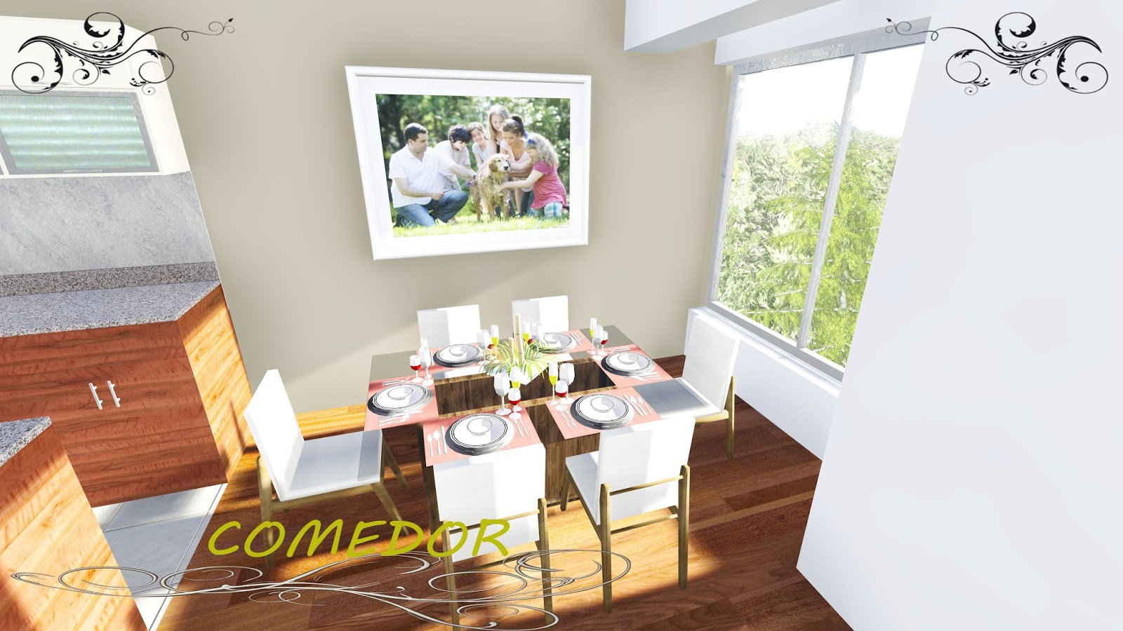 Edifica Proyectos y Diseño de interiores EIRL: Vistas de Departamento Duplex