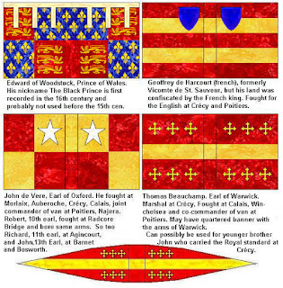 oldSarges Wargame and Model blog: Flags for the Hundred years war.