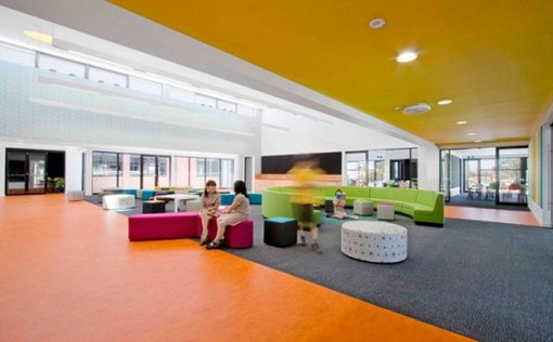 beautifull design for your home: Modern Schools with Colorfull Designs