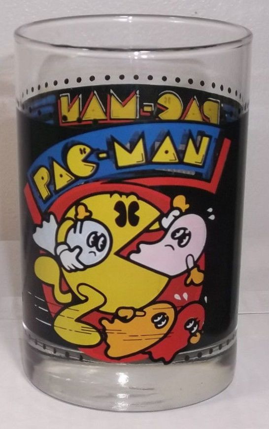 the sphinx: Pac-Man Glass (Arby's, 1982)
