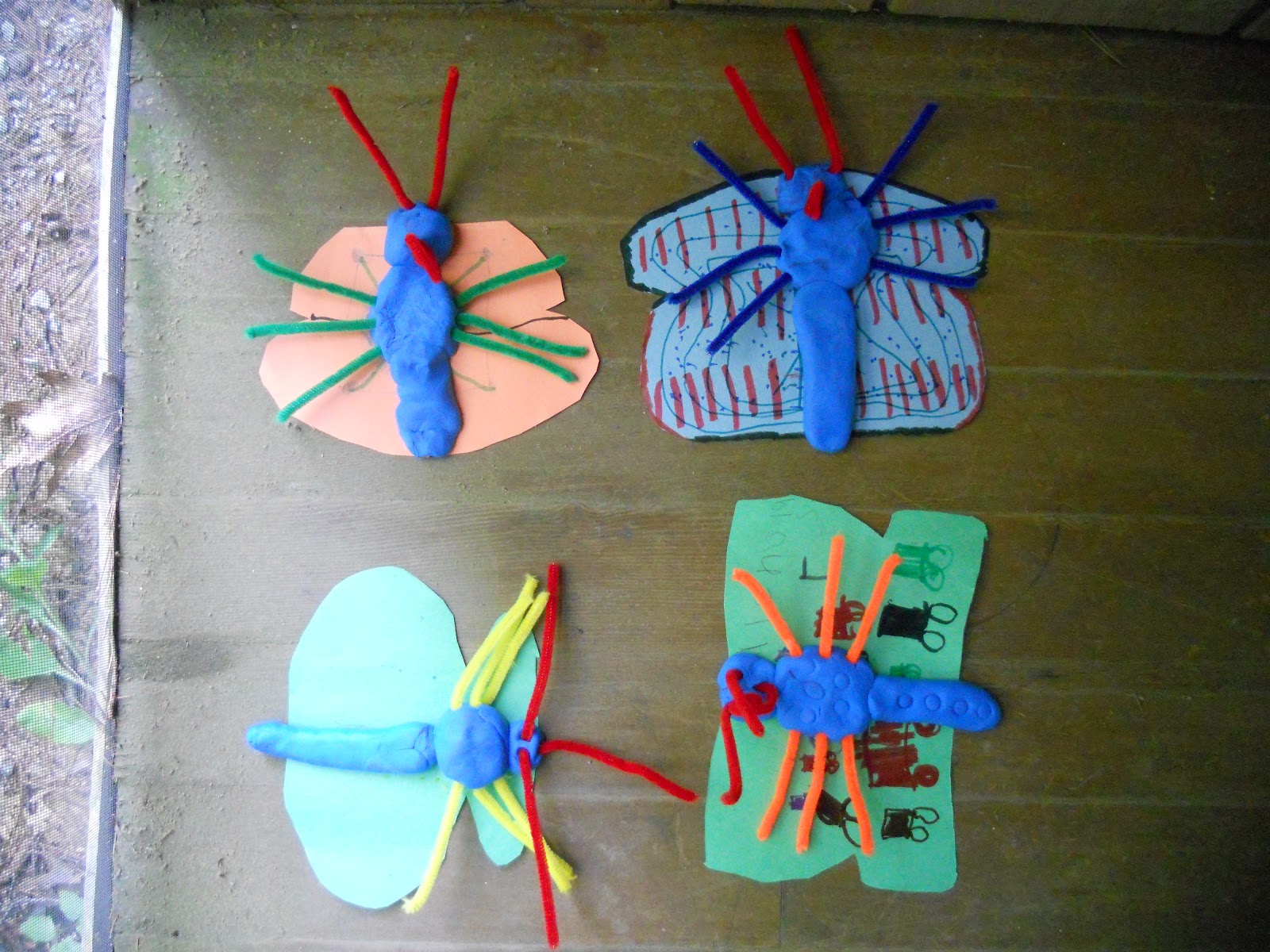 Create Art With Mrs. P!: Clay and Paper Butterflies