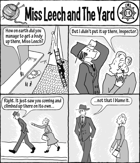 The Daring Novelist: Miss Leech and The Yard 3 - An Inaccessible Body
