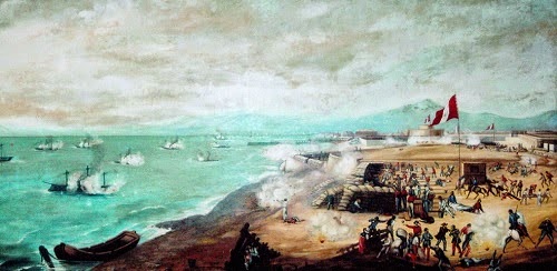 asxvids: Combate del 2 de mayo - Callao, Perú - 1866