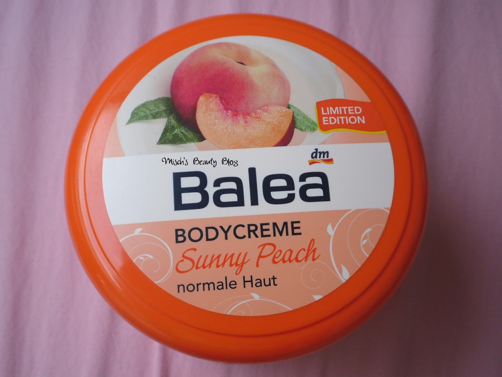 Misch's Beauty Blog: Review: Balea Sunny Peach Body Cream