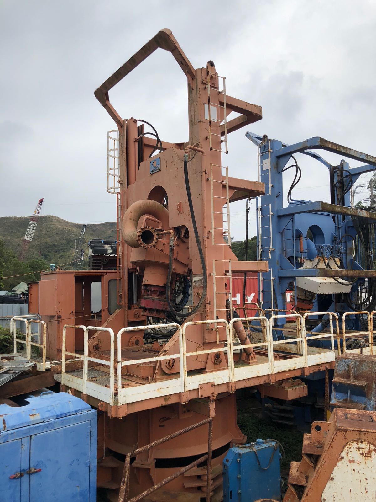 JackCon Global: Used 2.5m R.C.D Rig (Pile Top Drill Rig) for Sale