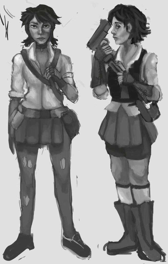 Concept Art - Rough Sketches