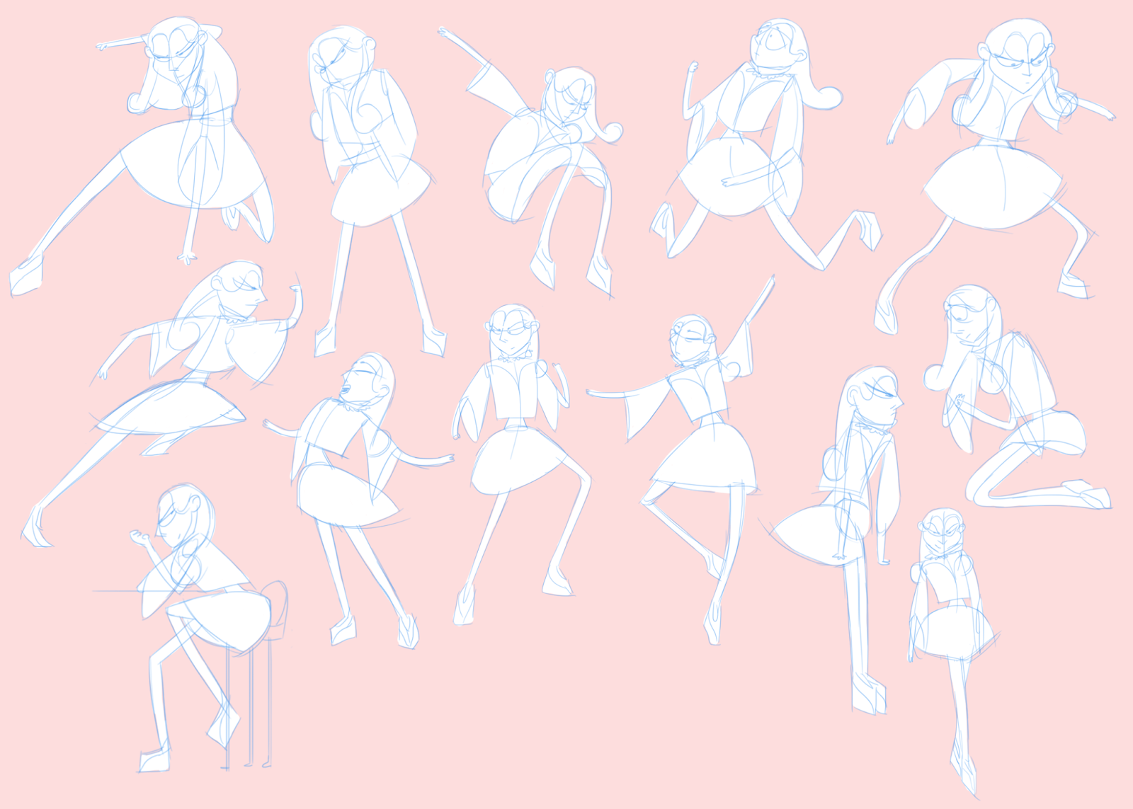 Character Design - Action Poses and Creating a Maquette