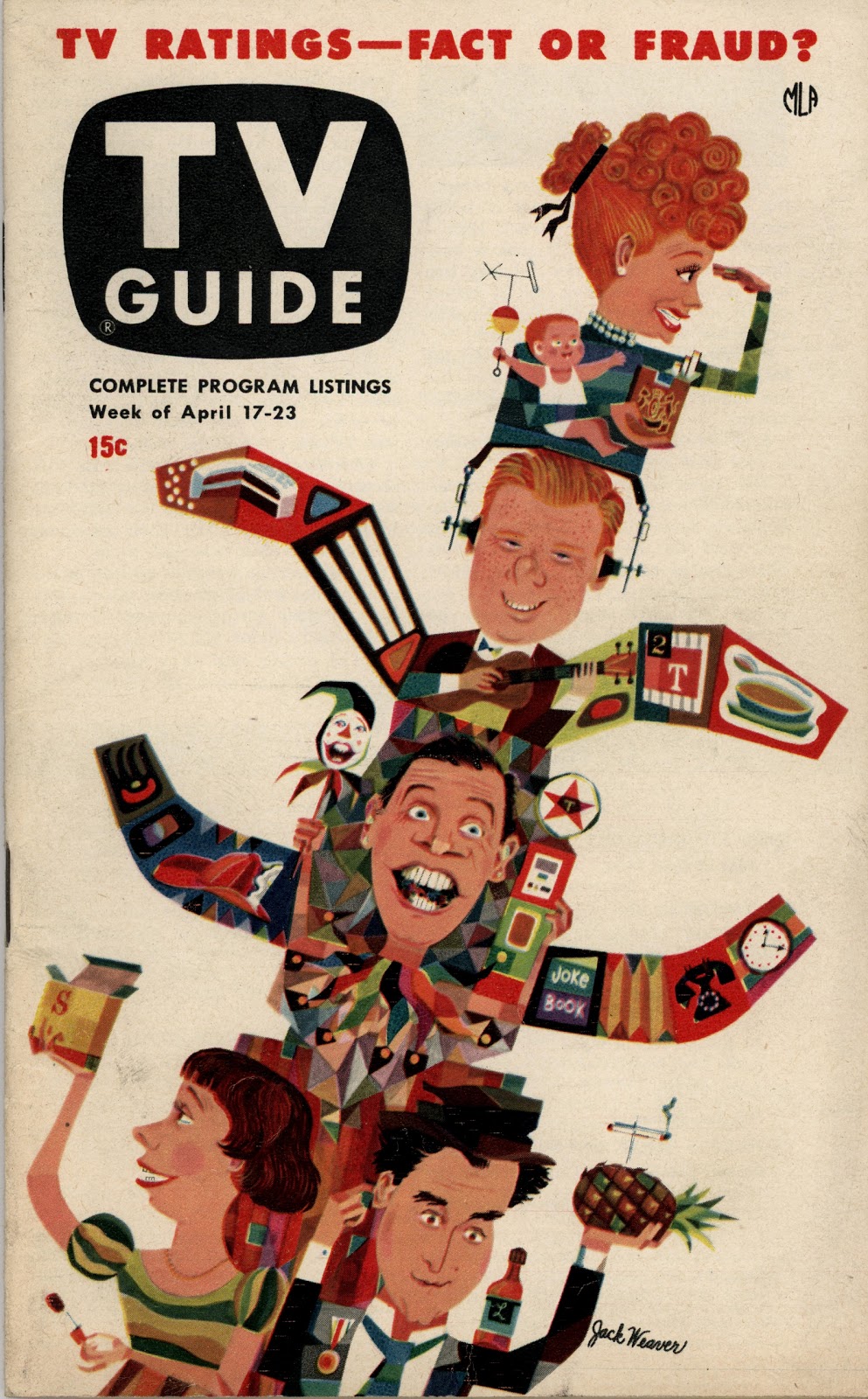 THE BOOKSTEVE CHANNEL: Great TV Guide Covers # 1