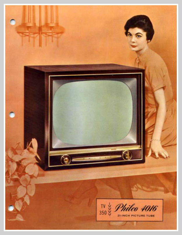 EverythingCroton: 1958 CATALOG: A LOOK BACK AT PHILCO TELEVISION SETS