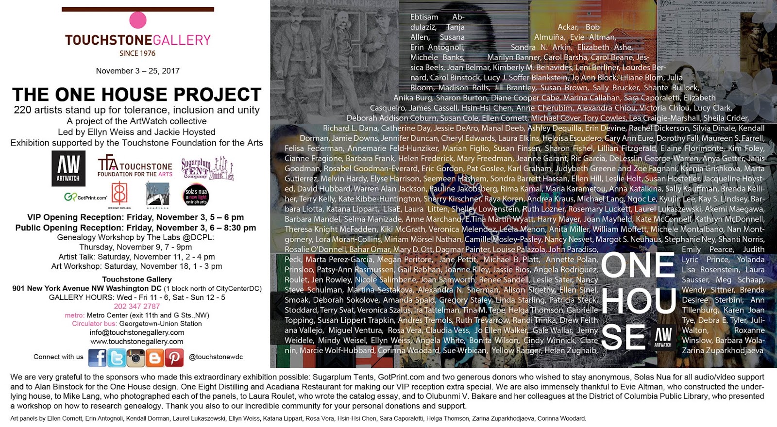 Painterly Visions: THE ONE HOUSE PROJECT