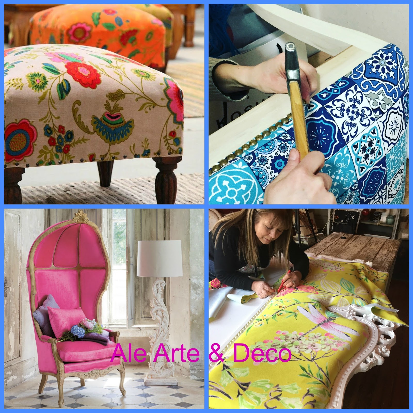 Ale arte & Deco: NUEVO CURSO DE TAPICERIA