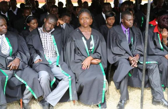 This photo of Zimbabwean students on graduation day though...