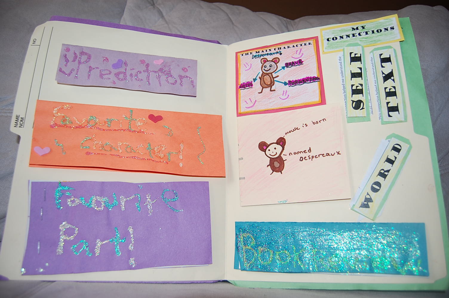 Thinking of Teaching: Interactive Reading Portfolio (Freebie)