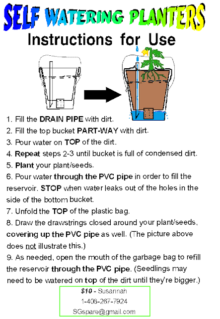 WoW Homemaking: Self-Watering Planters: Construction and Instructions ...