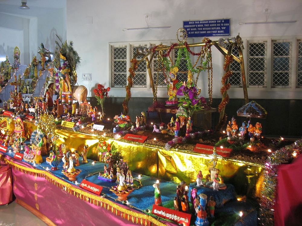 2017 Navaratri Kolu Display at Yogi Ramsuratkumar Ashram - ARUNACHALA GRACE