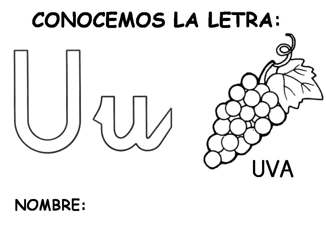 EDUTENIMIENTO : Empezamos con la letra "u"