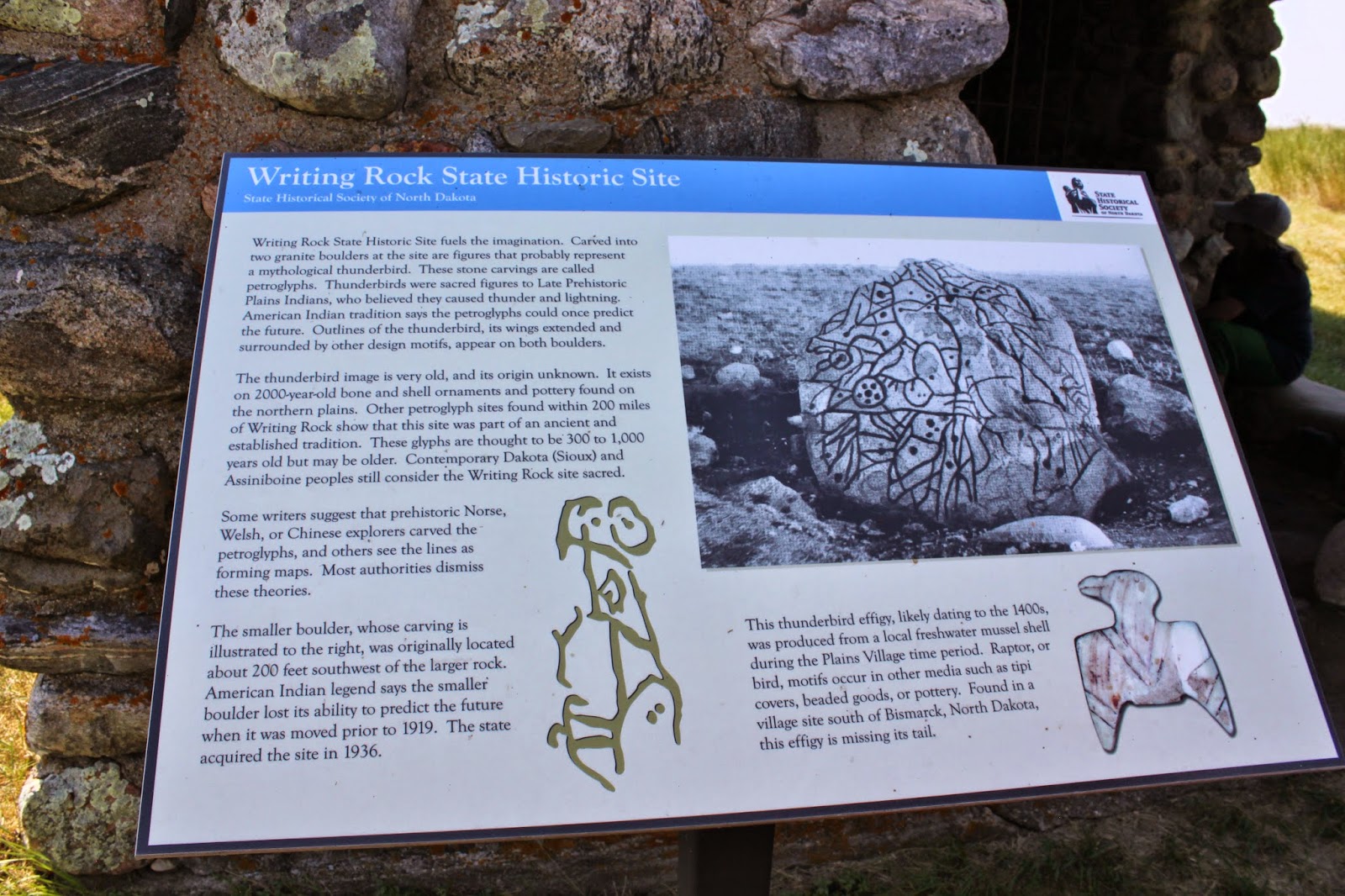 Life's a Trip: Writing Rock State Historic Site, ND