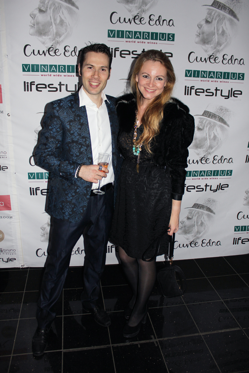 FASHION IN OSLO: Cheerful Cuvée Edna champagne launch